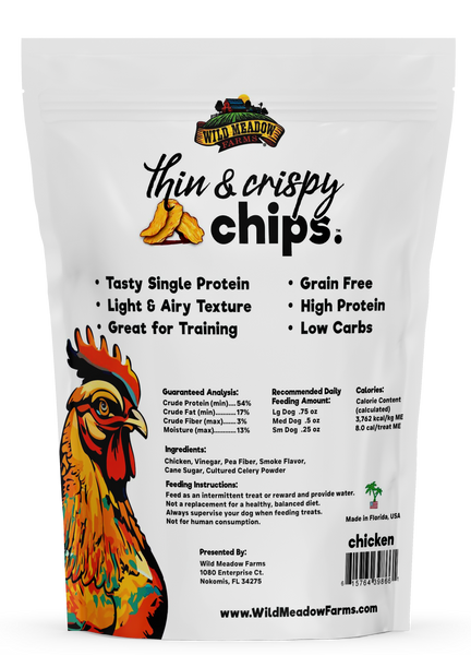 Thin & Crispy Chips - Chicken - Wild Meadow Farms